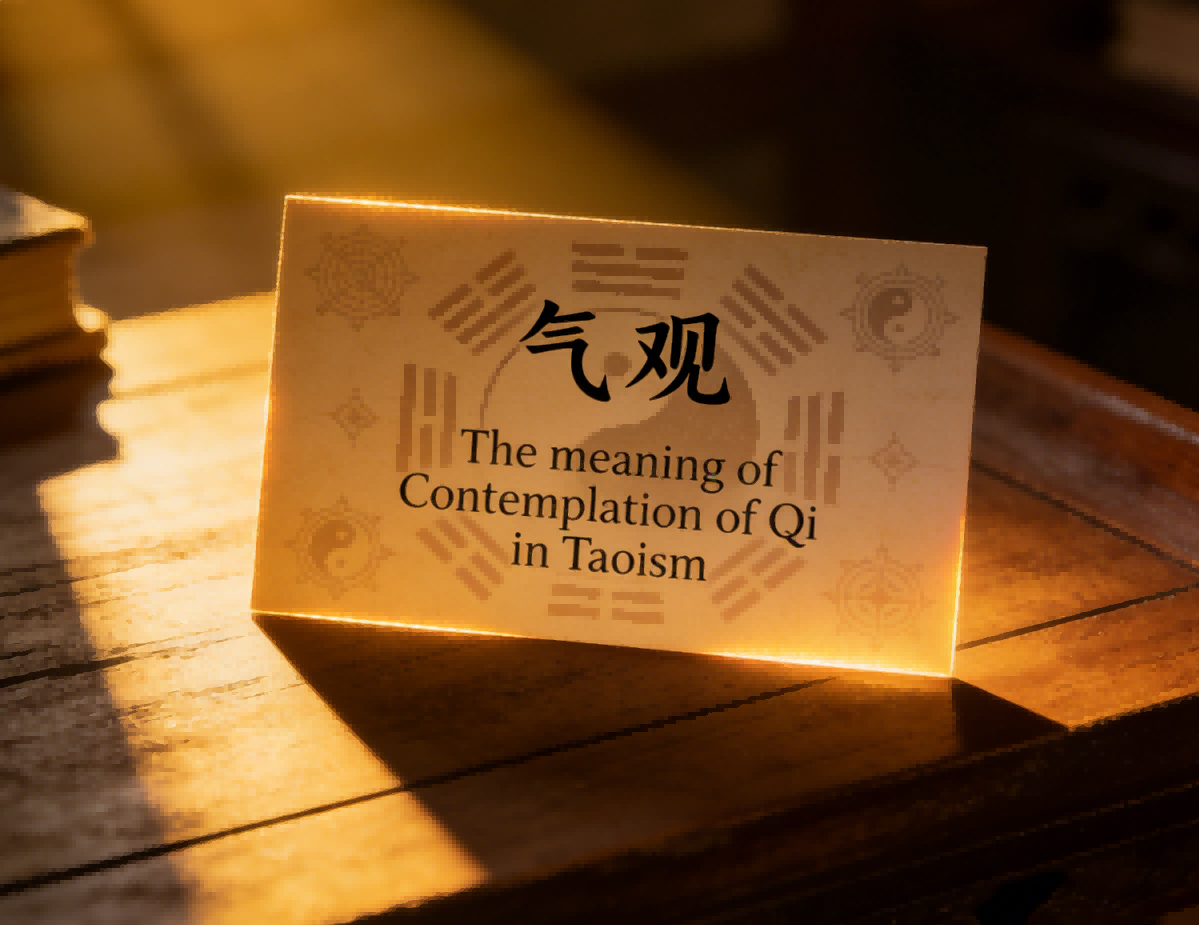 The meaning of Contemplation of Qi in Taoism – Longhu Mountain Store